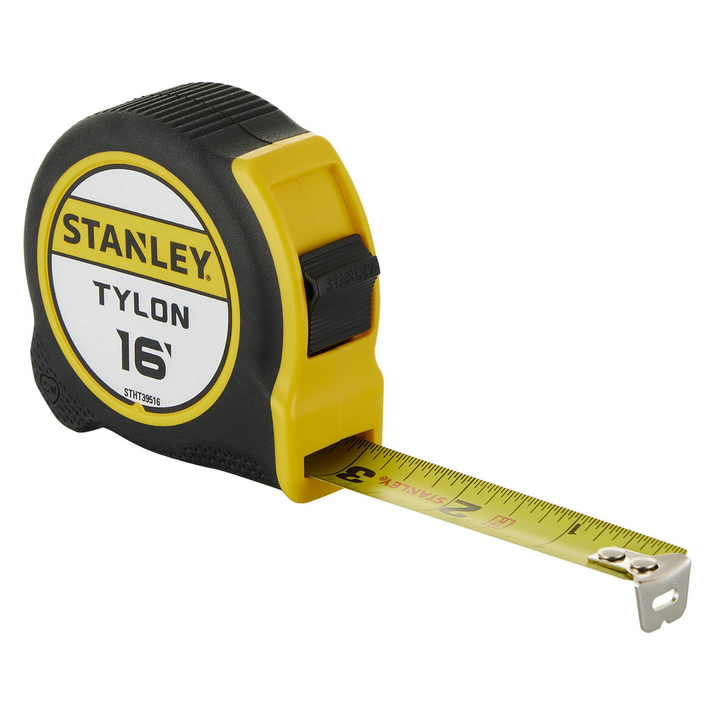 Stanley - Tape Measures: Length Ft.: 16.000; Graduation (Inch): 1/16 ...