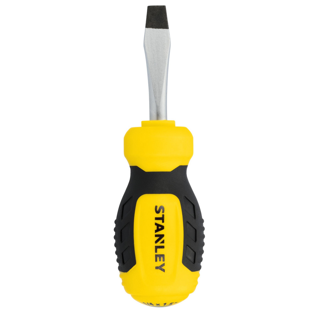 Stanley - Slotted Screwdrivers: Blade Width (Inch): 1/4; Blade Length ...