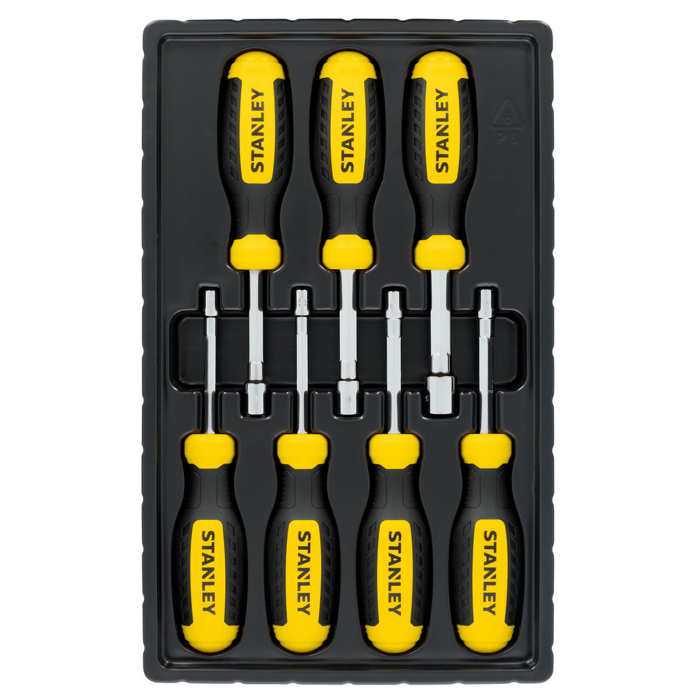 Stanley - Nut Driver Sets: Drive Size: 5mm to 13mm; Handle Type ...