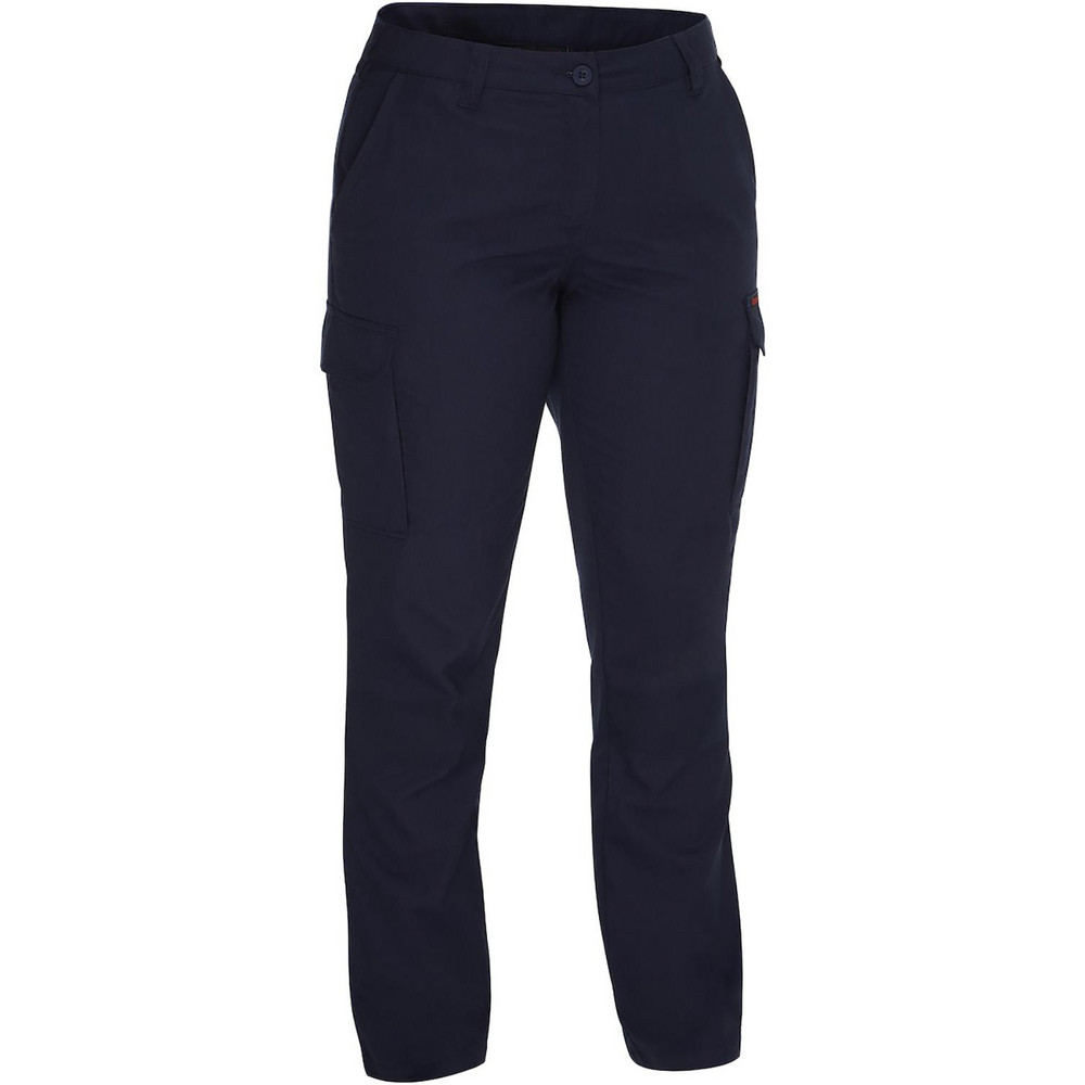 Bisley - Flame-Resistant Pants: Size 2S, Navy Blue, Cotton | MSC Direct