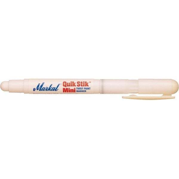 Markal - White Solid Paint Marker - 53185302 - MSC Industrial Supply