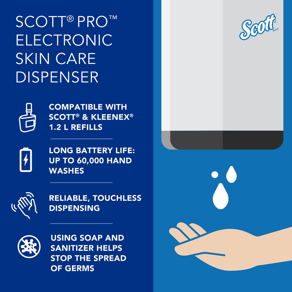 Scott - Pro High Capacity Automatic Skin Care Dispenser, Touchless ...