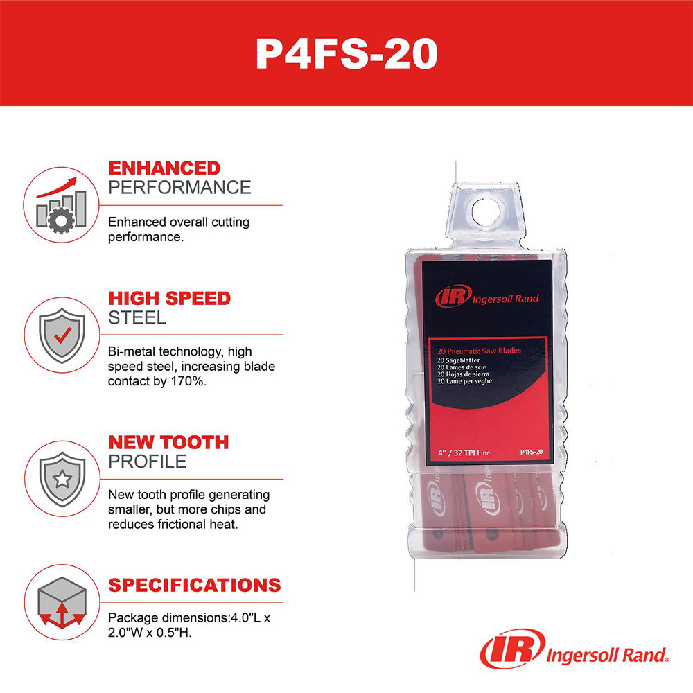 Ingersoll-Rand - Power Saw Accessories: Accessory Type: Saw Blades; For ...