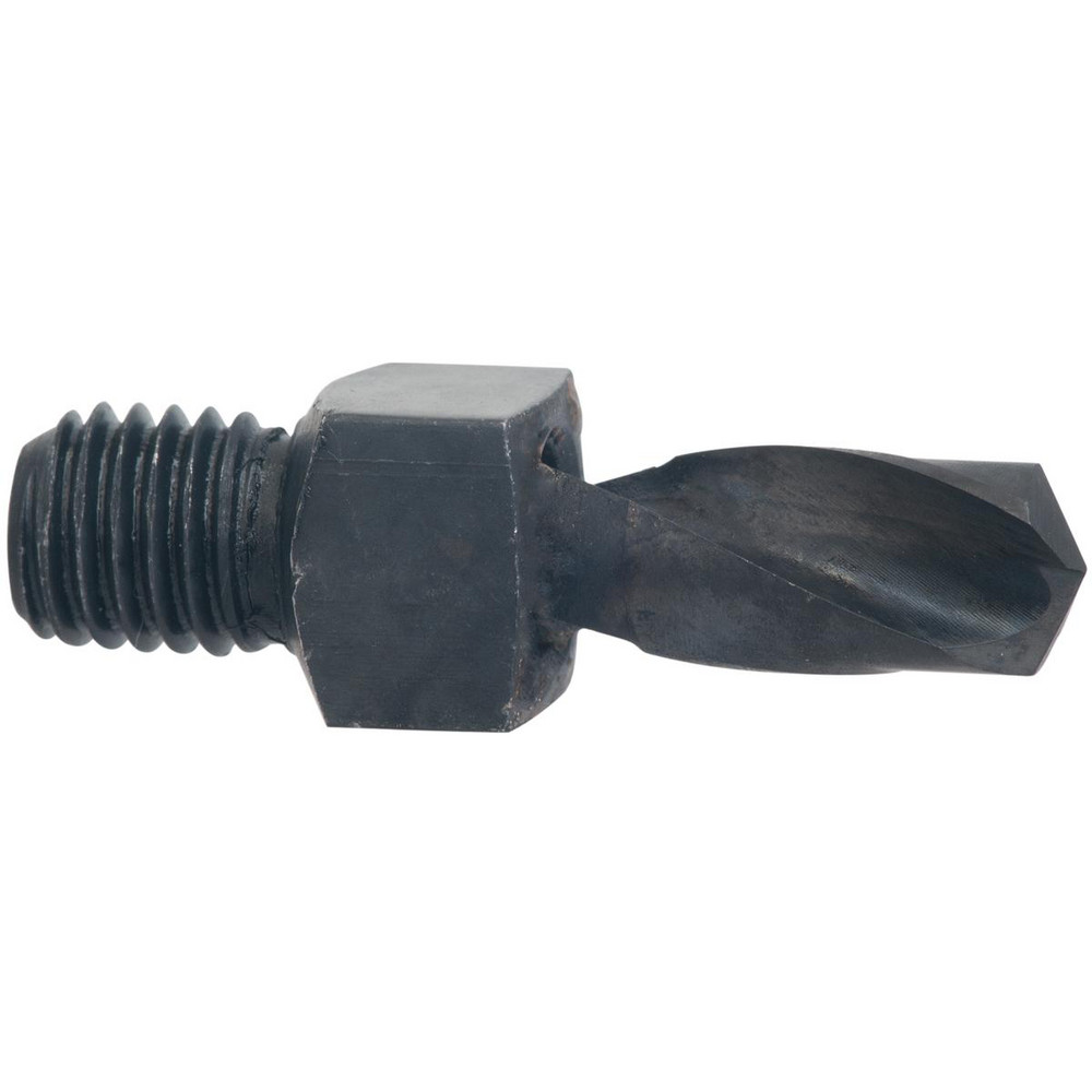 Hertel - Threaded Shank Drill Bit: #19, 135 ° Point, 1/4-28 Shank ...