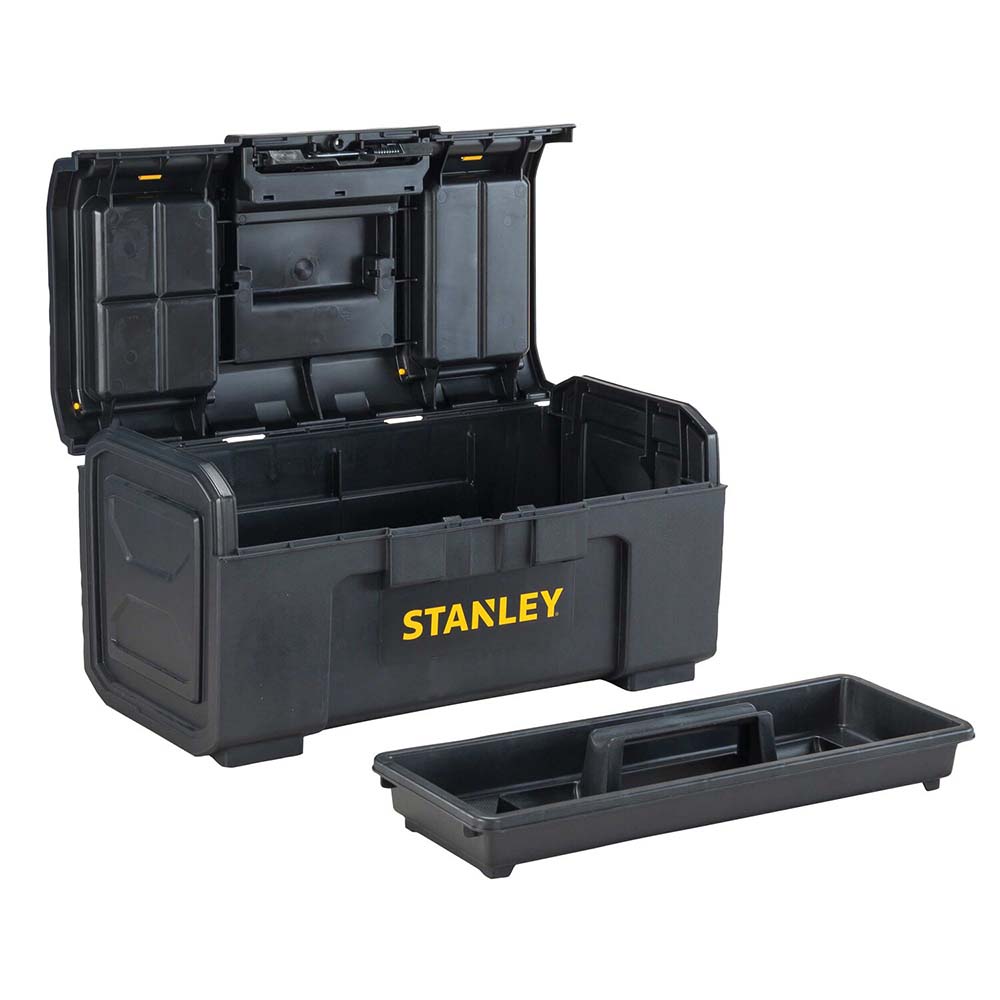 Stanley - Polypropylene Tool Box: 3 Compartment | MSC Direct