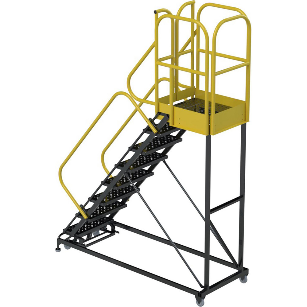 Ballymore - Steel Locking Rolling Ladder: Type Type IAA, 80" Platform ...