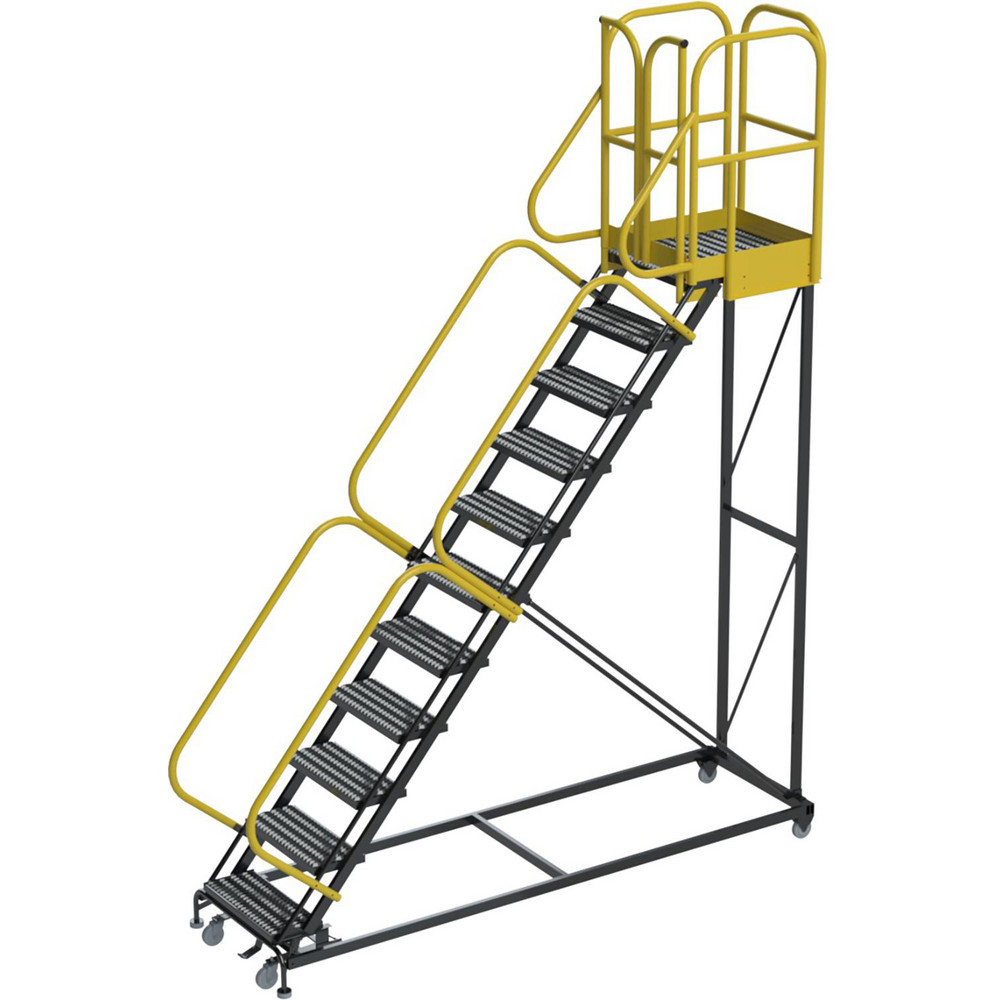 Ballymore - Steel Locking Rolling Ladder: Type Type IAA, 110" Platform ...