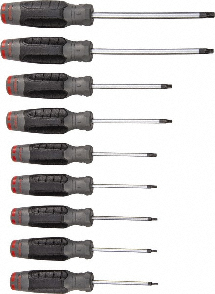 Proto - Screwdriver Set: 9 Pc, Torx | MSC Direct