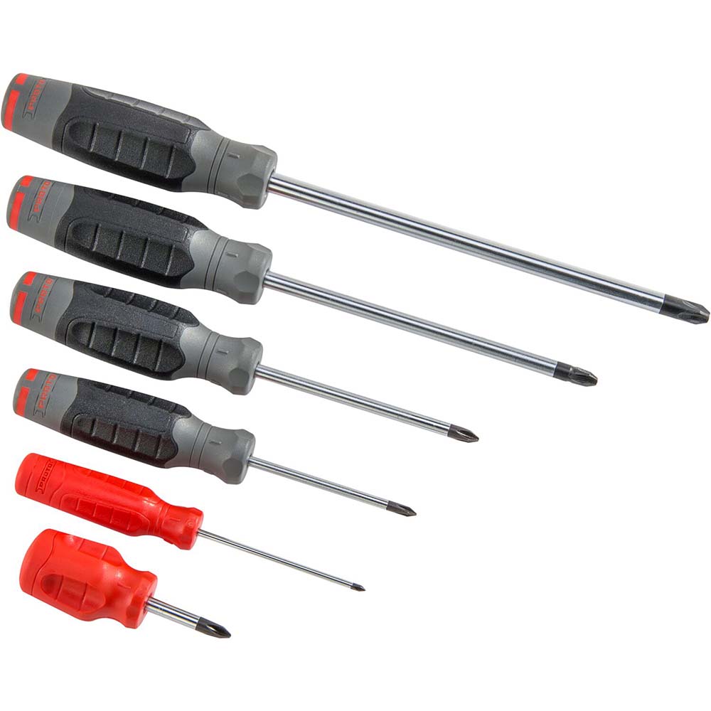 Proto - Screwdriver Set: 6 Pc, Phillips & Stubby | MSC Direct