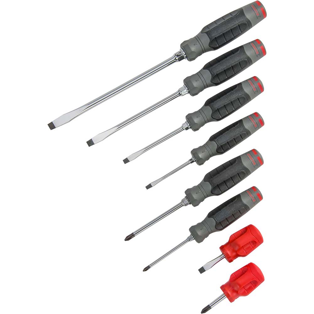 Proto - Screwdriver Set: 8 Pc, Phillips & Slotted | MSC Direct