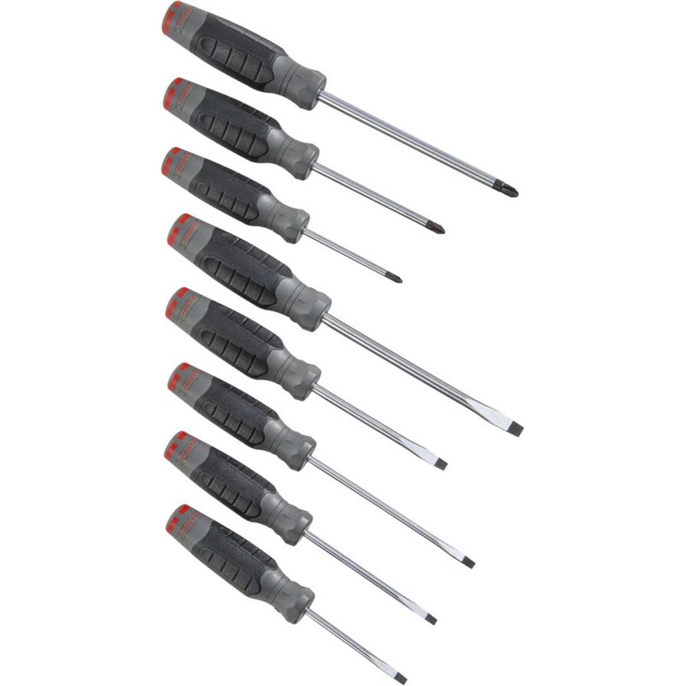 Proto - Screwdriver Set: 8 Pc, Cabinet, Phillips & Slotted | MSC Direct