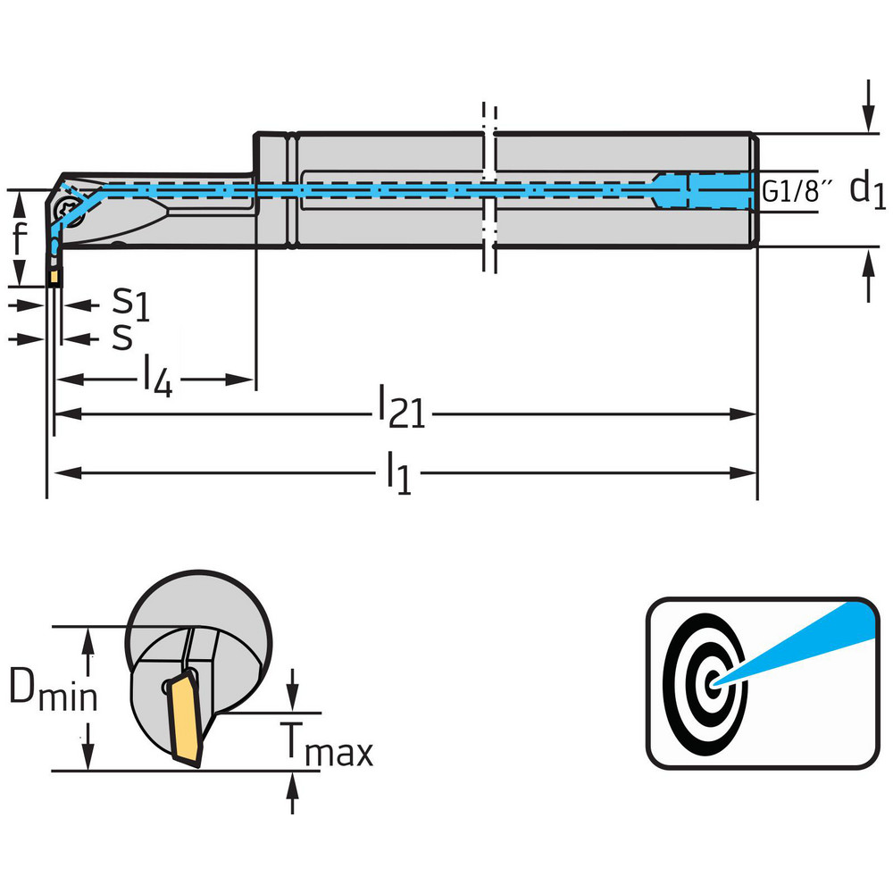 Walter - Indexable Grooving & Cut-Off Toolholders: Internal or External ...