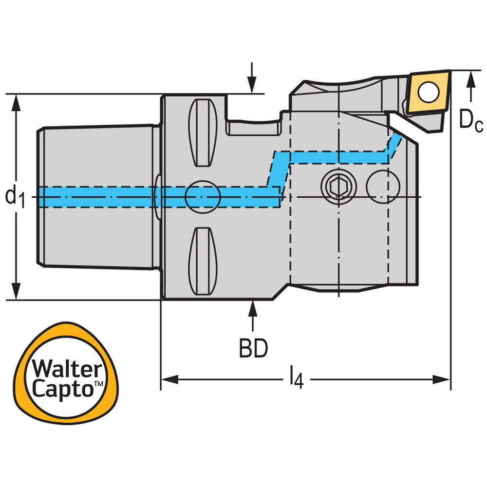 Walter - Modular Boring Heads: System Size: C6; Minimum Bore Diameter ...