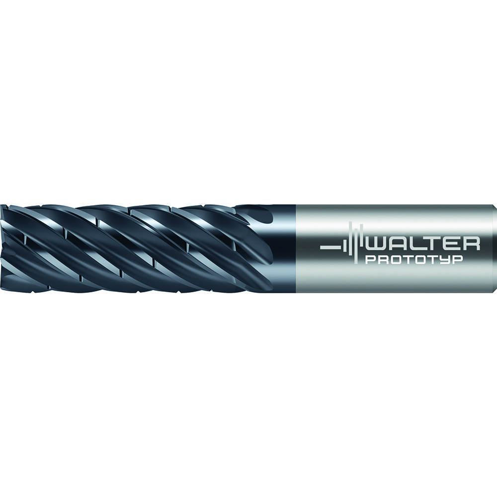 Walter-Prototyp - Square End Mill: 1.0000" Dia, 3.2500" LOC, 7 Flute ...