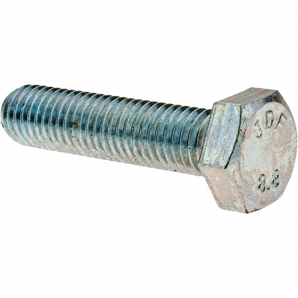 Value Collection - Hex Head Cap Screw: M12x1.75, 50.00 mm Length Under ...