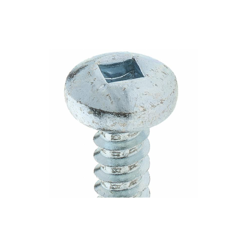 Value Collection - Sheet Metal Screw: #11, Pan Head, Square Drive, 1-1/ ...