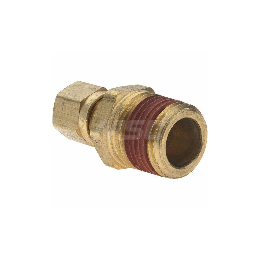 Parker 3 8 Tube OD X 1 2 Thread Brass Compression Tube Male