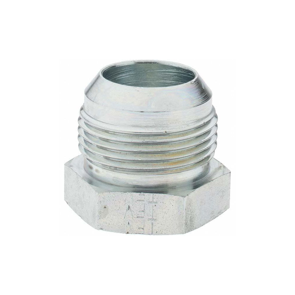 Brennan - Steel Flared Tube Plug: 1" OD, 1-5/16-12 Thread, 37 deg ...