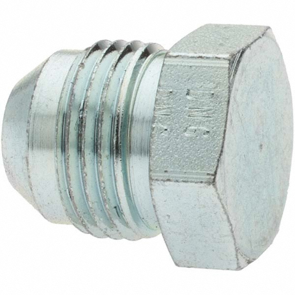 Brennan - Steel Flared Tube Plug: 1/2" OD, 37 deg Flared Angle | MSC Direct
