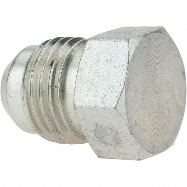 Brennan - Steel Flared Tube Plug: 3/8" OD, 37 deg Flared Angle | MSC Direct