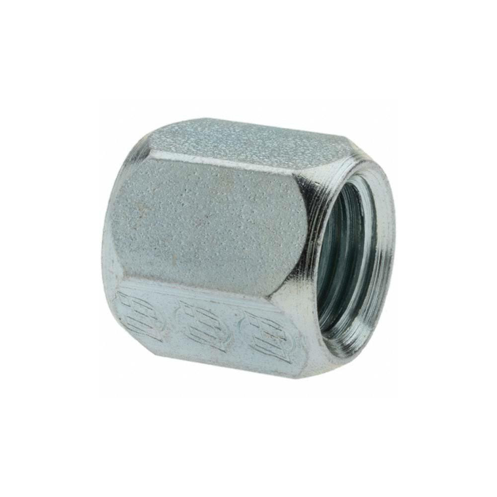 Brennan - Steel Flared Tube Cap: 1/4" OD, 37 deg Flared Angle | MSC Direct