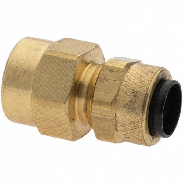 Parker - Compression Tube Connector: 1/8-27, 5/16" Tube OD, Compression ...