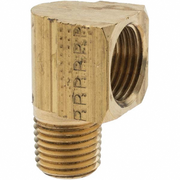 Parker - Flared Tube Inverted Male Elbow: 3/8" OD, 1/4-18 Thread | MSC Direct