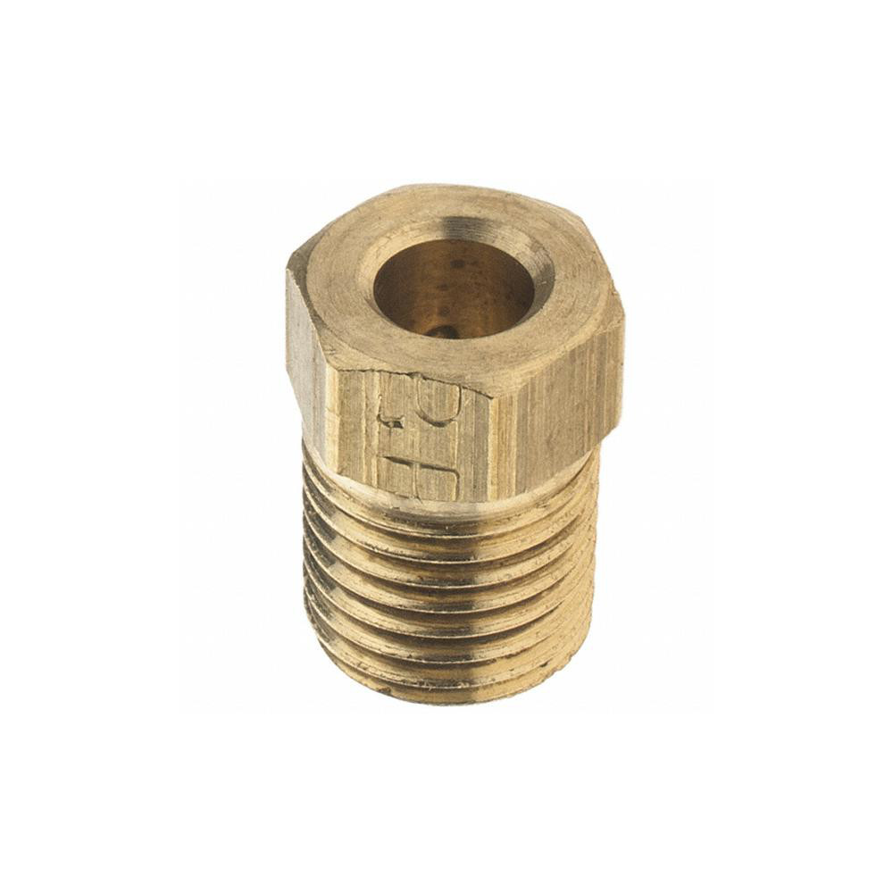 Parker - Flared Tube Inverted Nut: 3/16" OD, 3/8-24 Thread | MSC Direct
