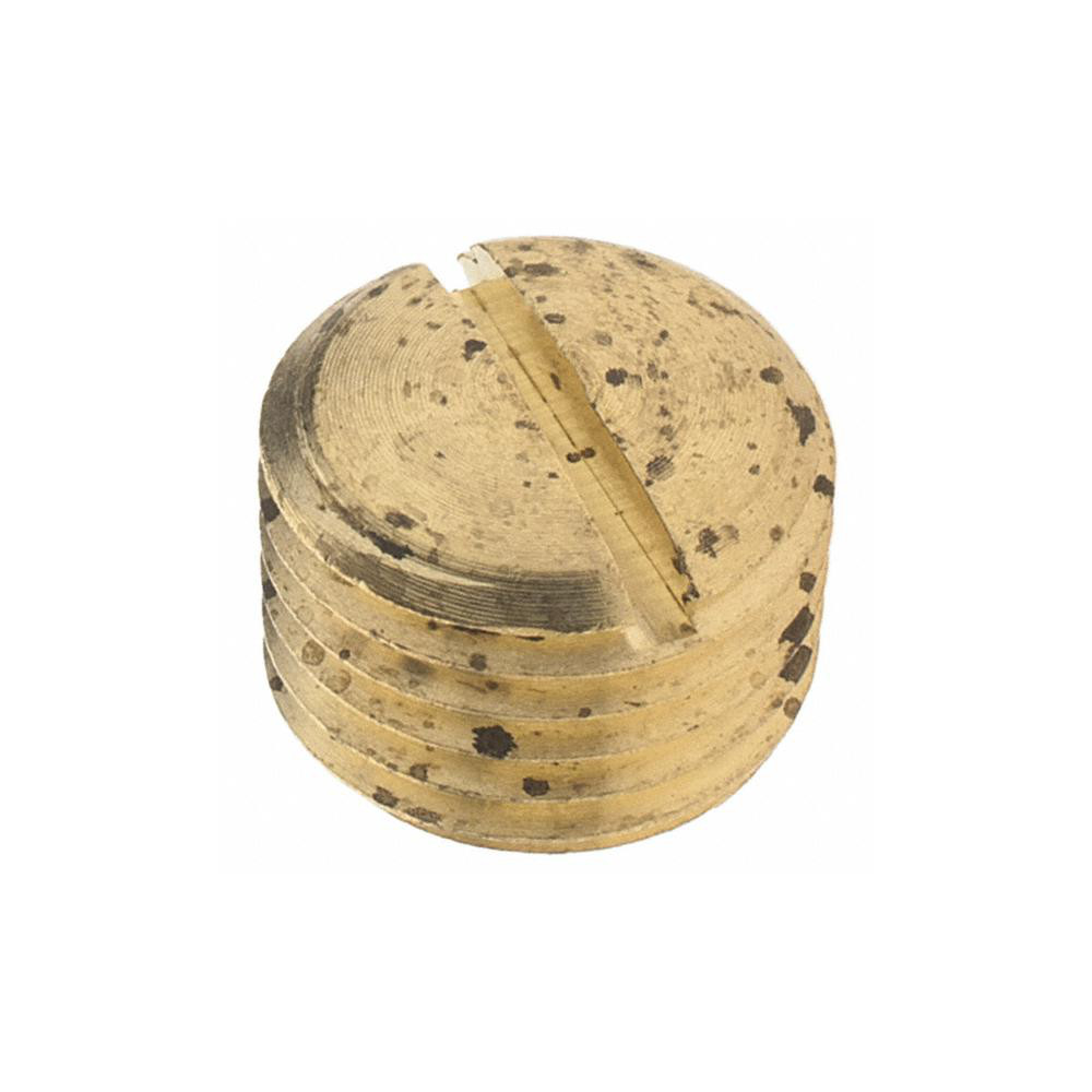 Parker - Industrial Pipe Slotted Plug: 1/4" Male Thread, MNPTF | MSC Direct