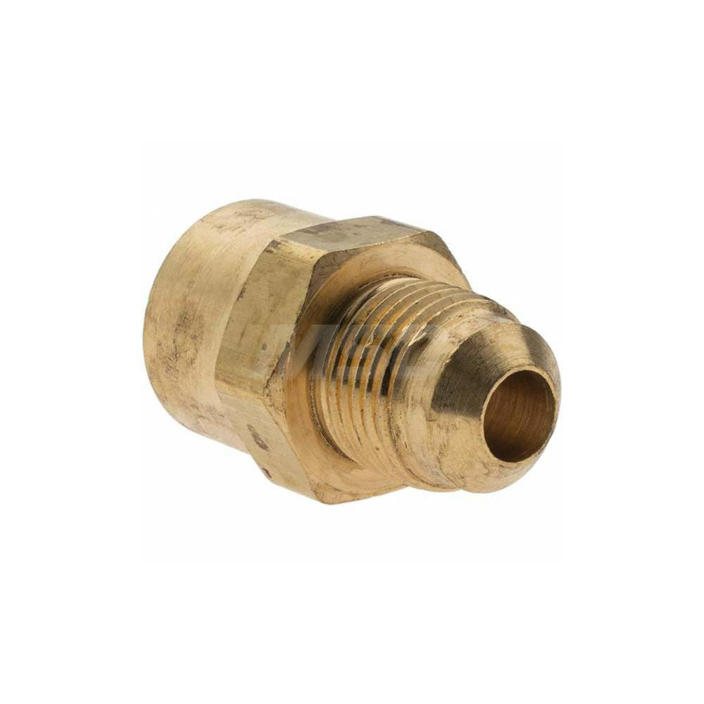 Parker - Flared Tube Connector: 3/8" OD, 3/8-18 Thread | MSC Direct