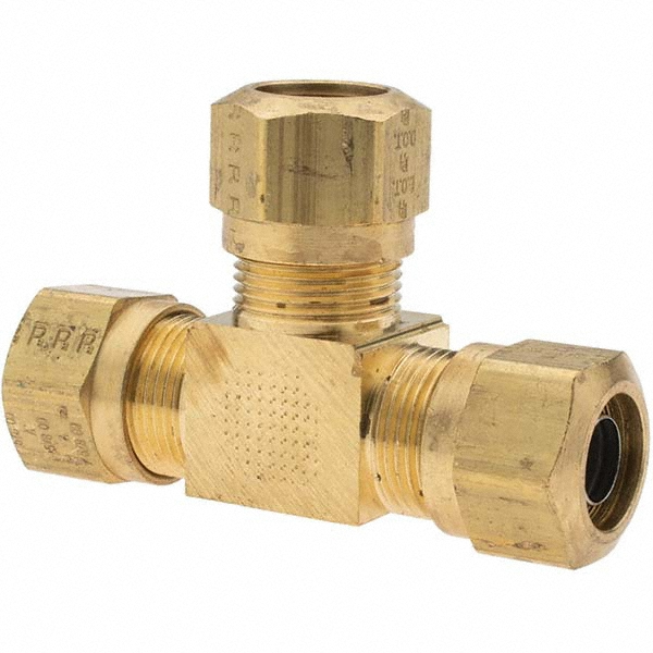 Parker - Compression Tube Union: 5/8" Tube OD, Compression x ...