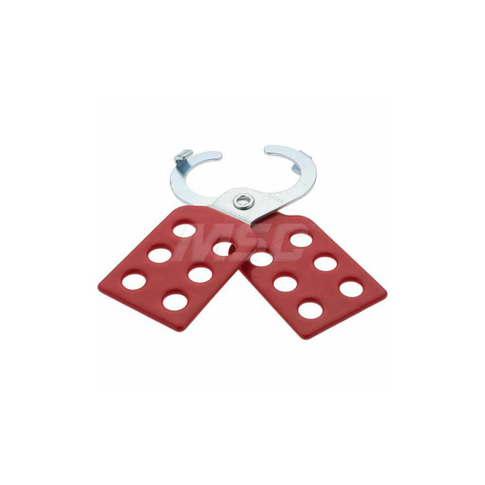Value Collection - Lockout Hasp: Scissor-Action Hasp, Single Jaw, 6 ...