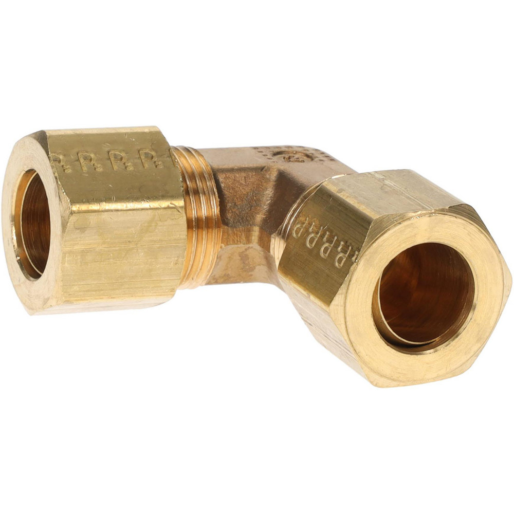 Parker - Compression Tube Union: 11/16-20, 1/2" Tube OD, Compression x ...