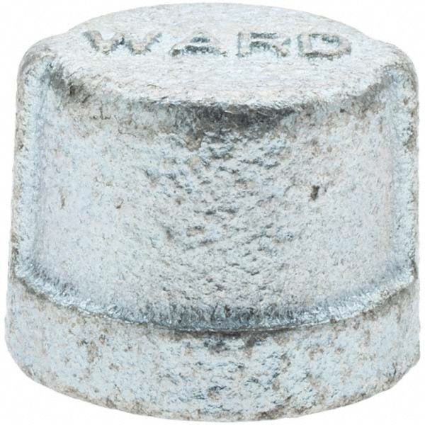 Anvil - Malleable Iron Pipe End Cap: 1/2" Fitting | MSC Direct
