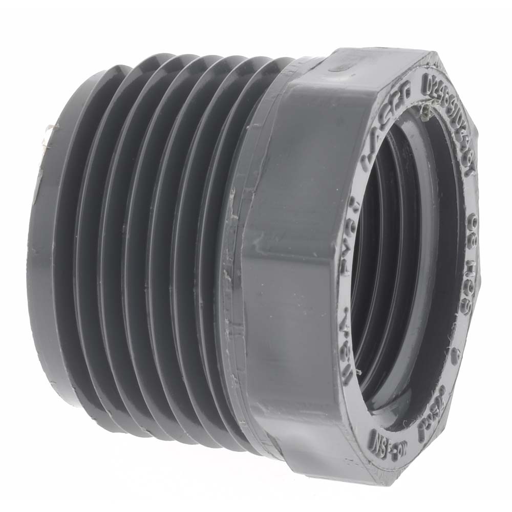Value Collection - 1 x 3/4" PVC Plastic Pipe Bushing | MSC Direct