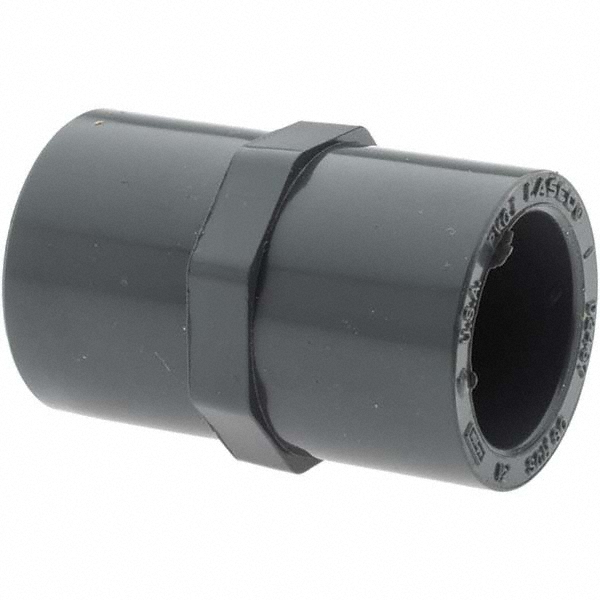 Value Collection - 1/2" PVC Plastic Pipe Coupling | MSC Direct
