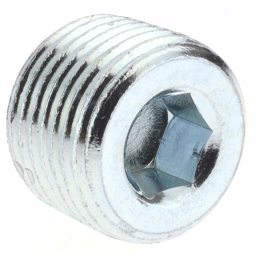 Value Collection - 1/2" Galvanized Malleable Iron Pipe Countersunk Hex ...