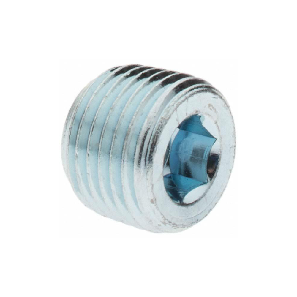 Value Collection - Black Countersunk Hex Plug: 1/8" | MSC Direct