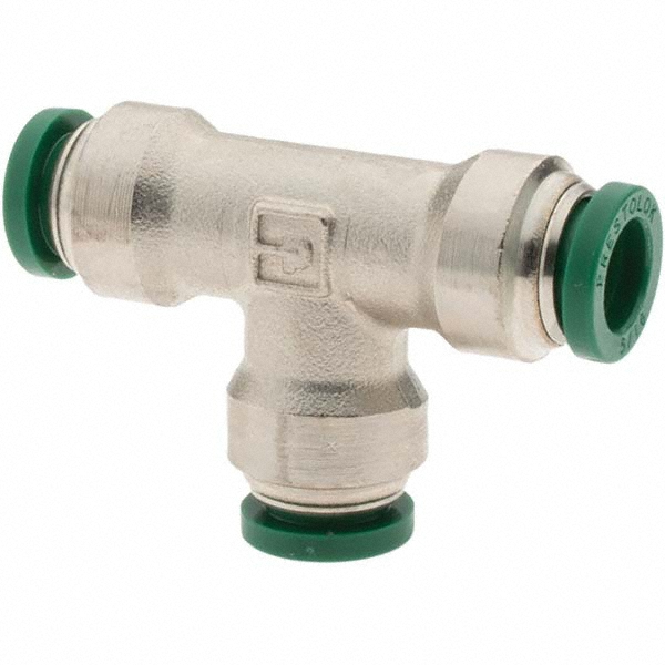 Parker - Push-to-Connect Tube x Tube Fitting: Union Tee, 5/16" OD | MSC Direct