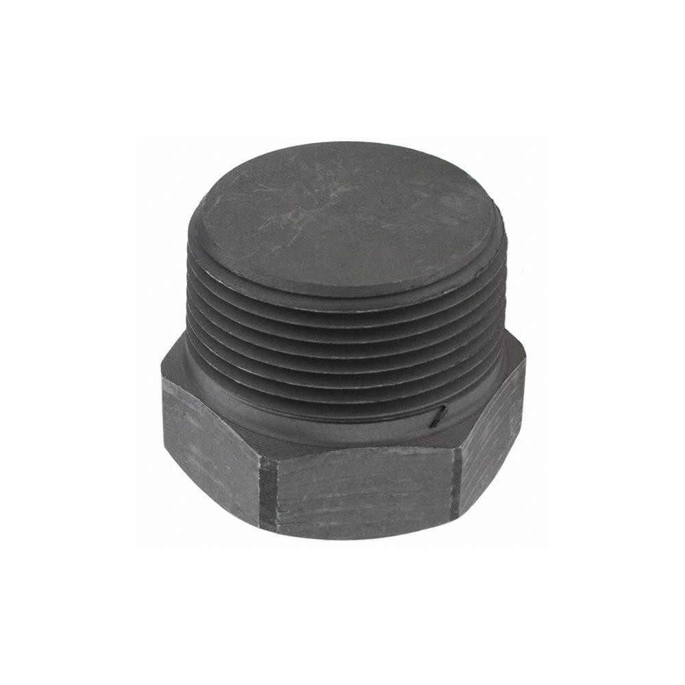 Value Collection - Black Hex Plug: 1-1/4", NPT | MSC Direct