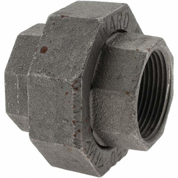 Value Collection - Size 1-1/4", Class 150, Malleable Iron Black Pipe ...