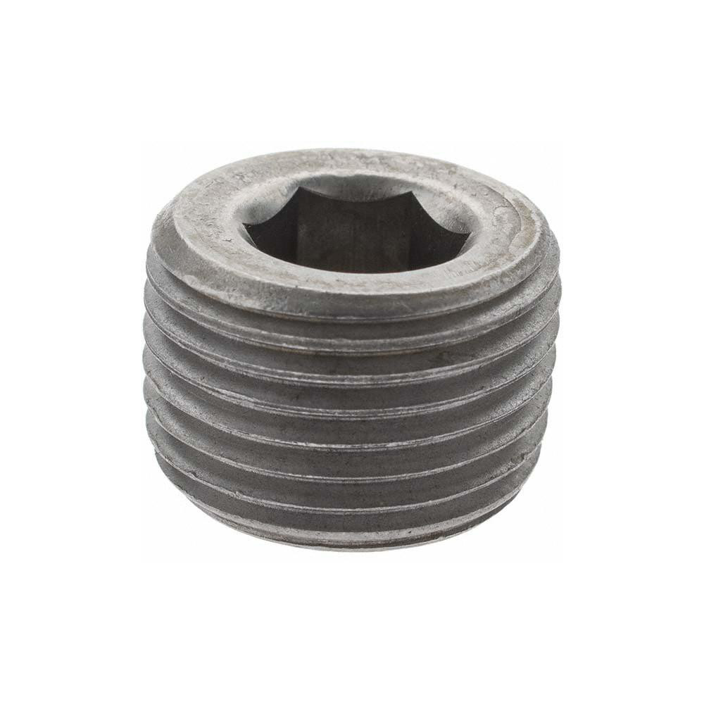 Value Collection - Black Countersunk Hex Plug: 3/8", Threaded | MSC Direct