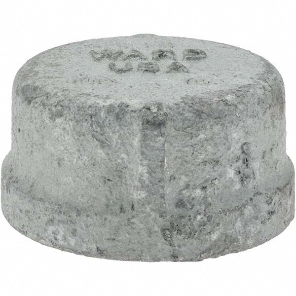 Anvil - Malleable Iron Pipe End Cap: 2" Fitting | MSC Direct