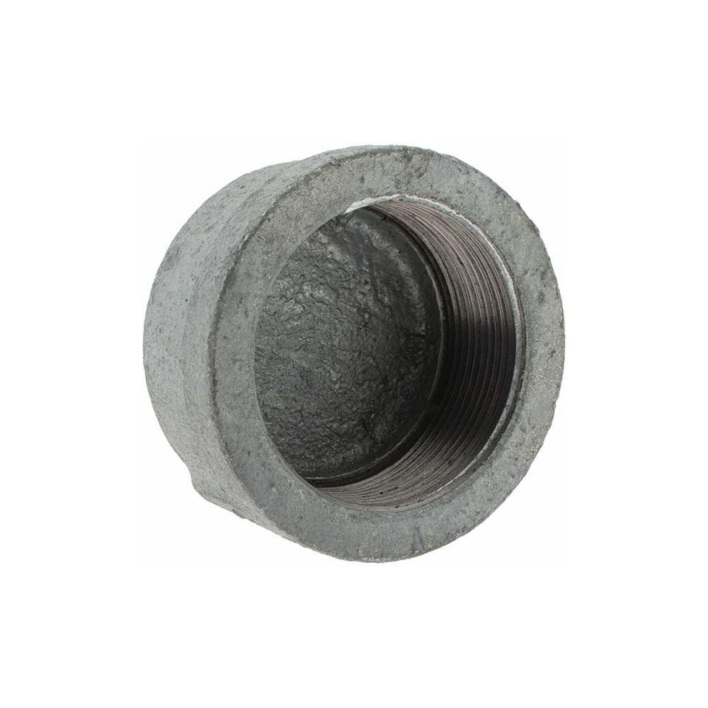 Anvil - Malleable Iron Pipe End Cap: 2" Fitting | MSC Direct