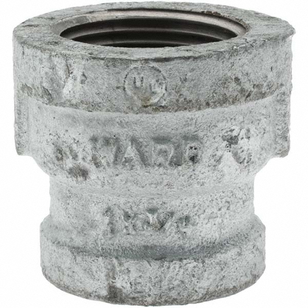 Value Collection - Malleable Iron Pipe Reducing Coupling: 1 x 3/4 ...