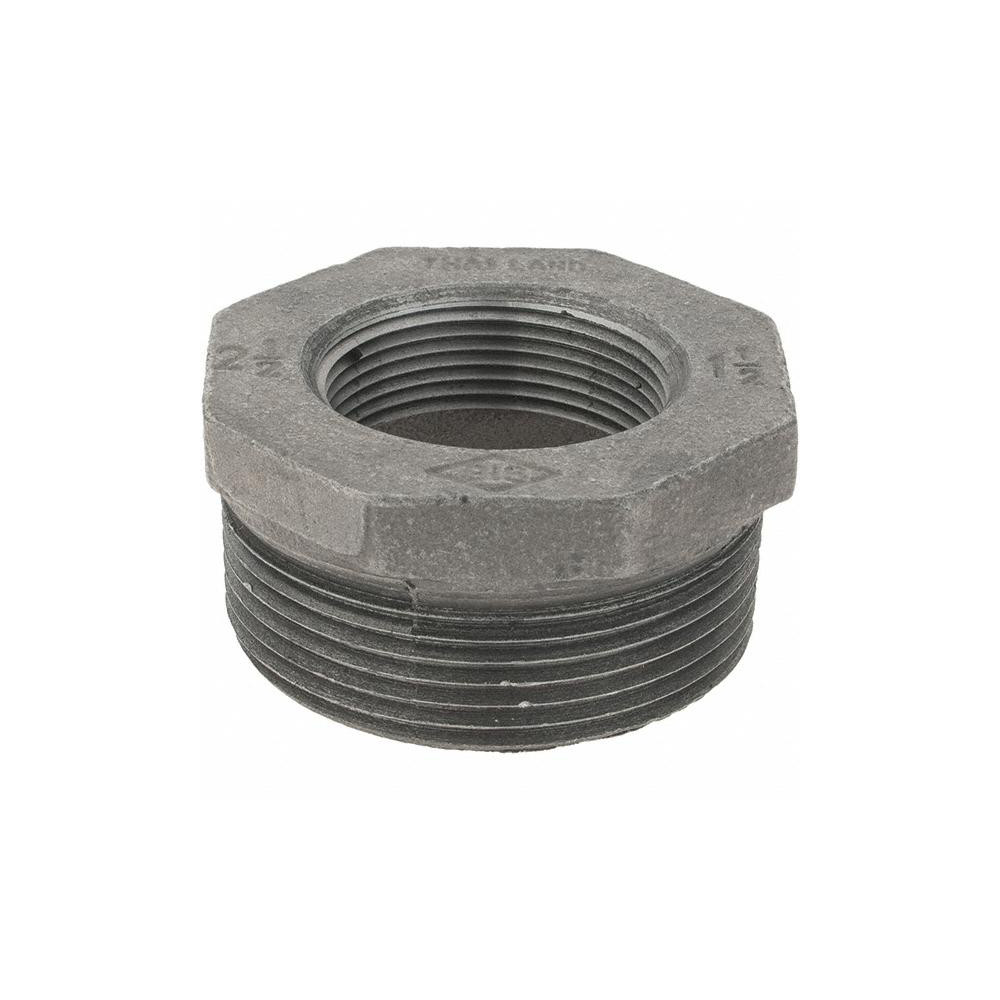 Value Collection - Black Bushing: 2-1/2 x 1-1/2", Threaded | MSC Direct