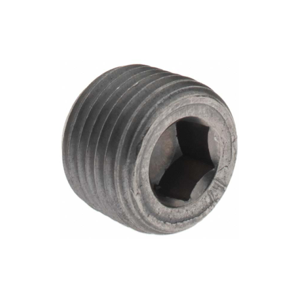 Value Collection - Malleable Iron Pipe Countersunk Hex Plug: 1/8 ...