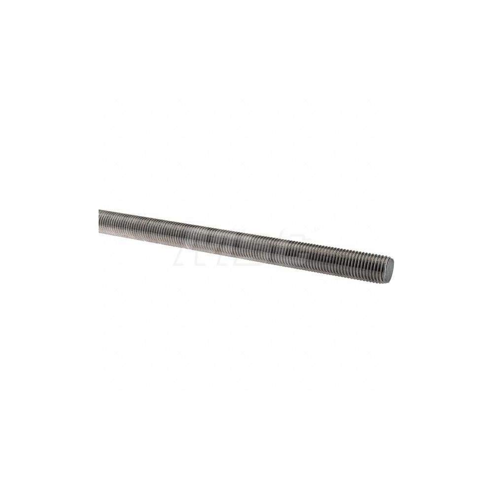 Value Collection - Metric Threaded Rod: M30, 1.00 m OAL, Steel, Bright ...