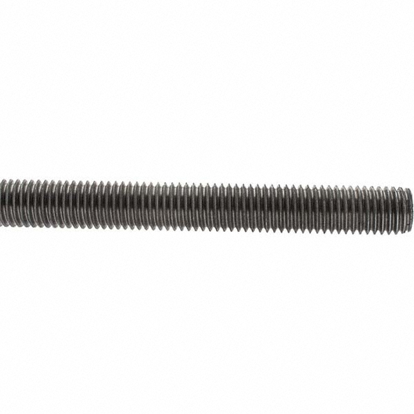 Value Collection - Metric Threaded Rod: M14, 1.00 m OAL, Steel, Zinc ...