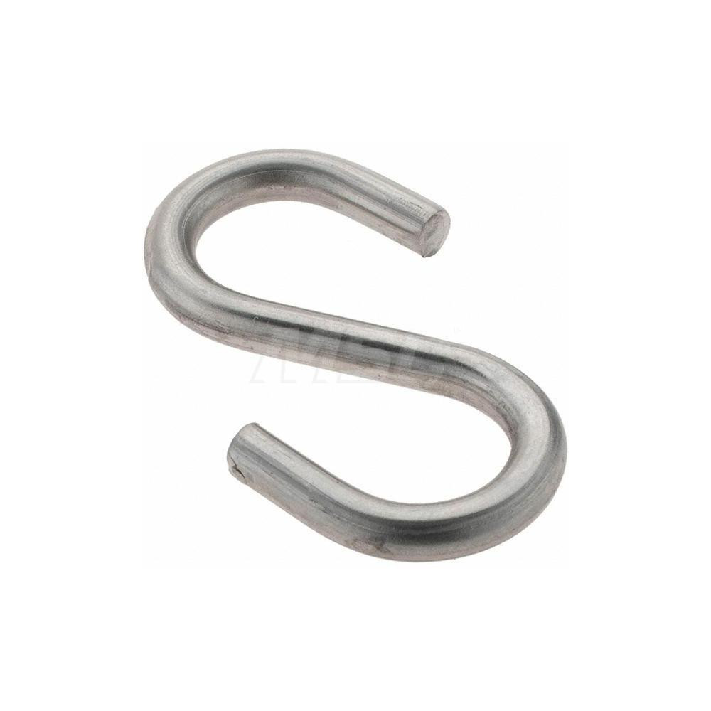 Value Collection - 25 Qty 1 Pack 304 Stainless Steel Uncoated S-Hook ...